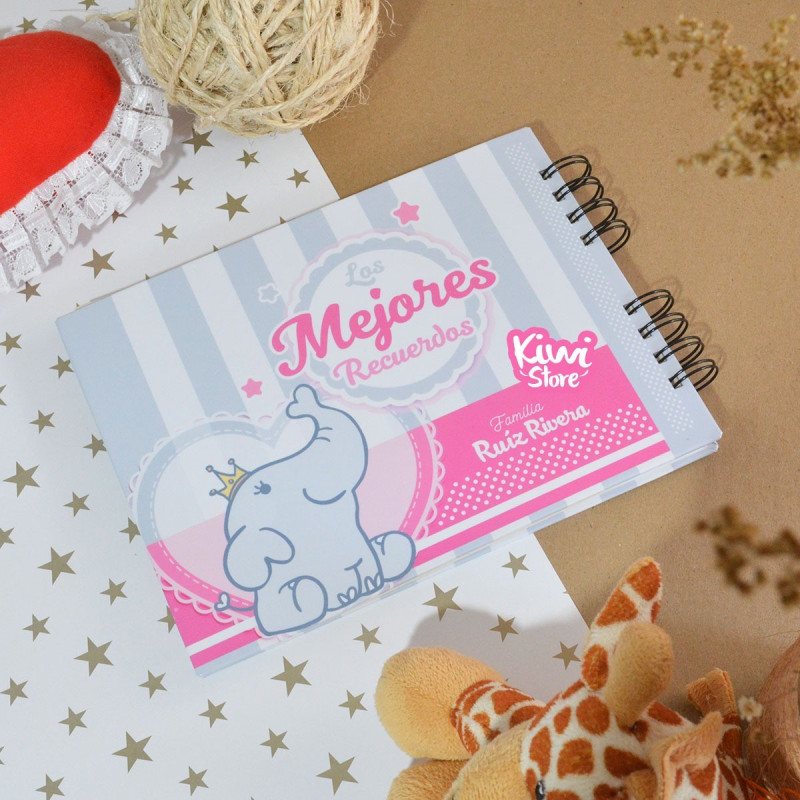 Libro de recuerdos de bebé personalizado - Libro de recuerdos - Álbum ...