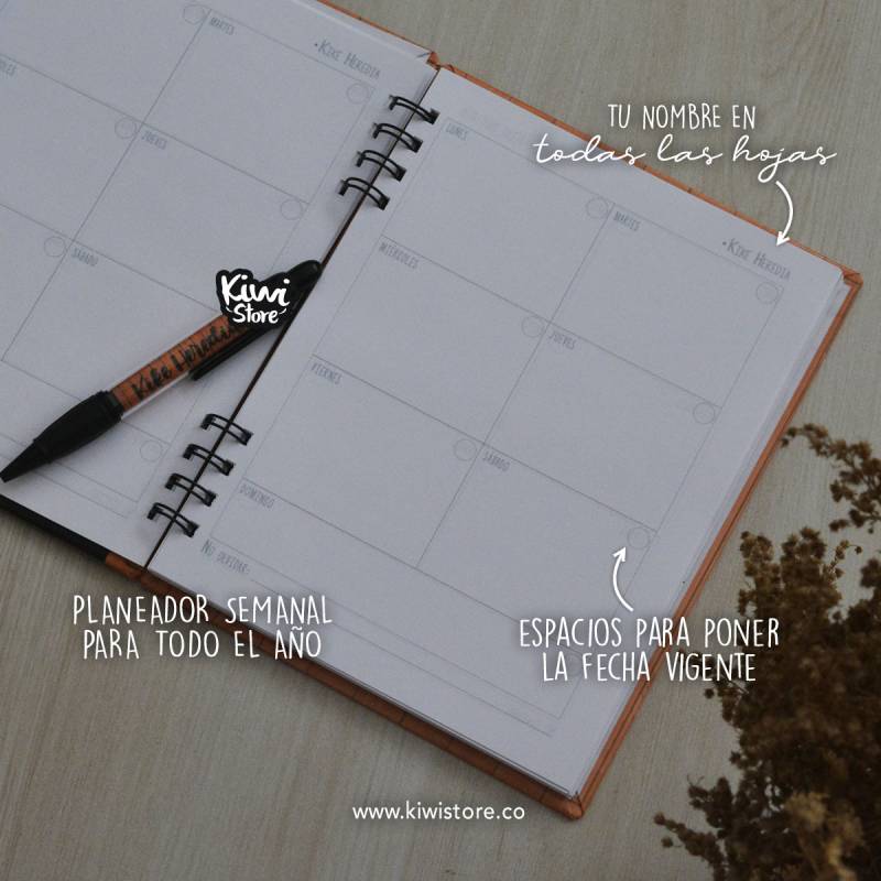 Planeador personalizado en bucaramanga - Agenda personalizada ...
