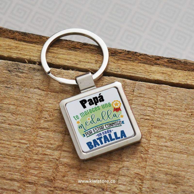 Llavero personalizado para papá - Llavero para papá